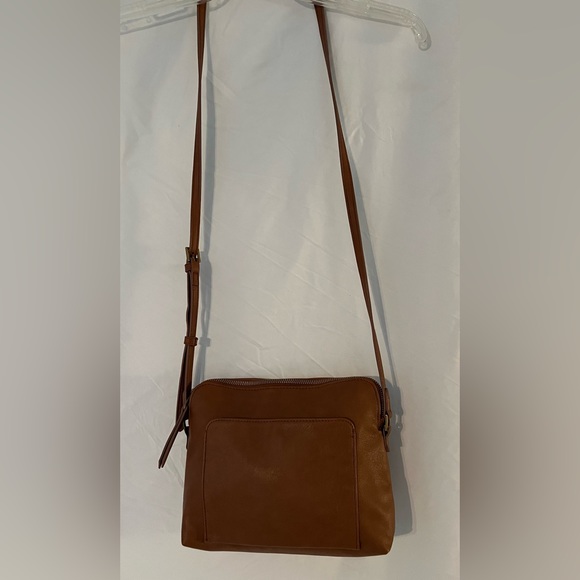 Universal Thread | Bags | Universal Thread Brown Vegan Faux Leather ...